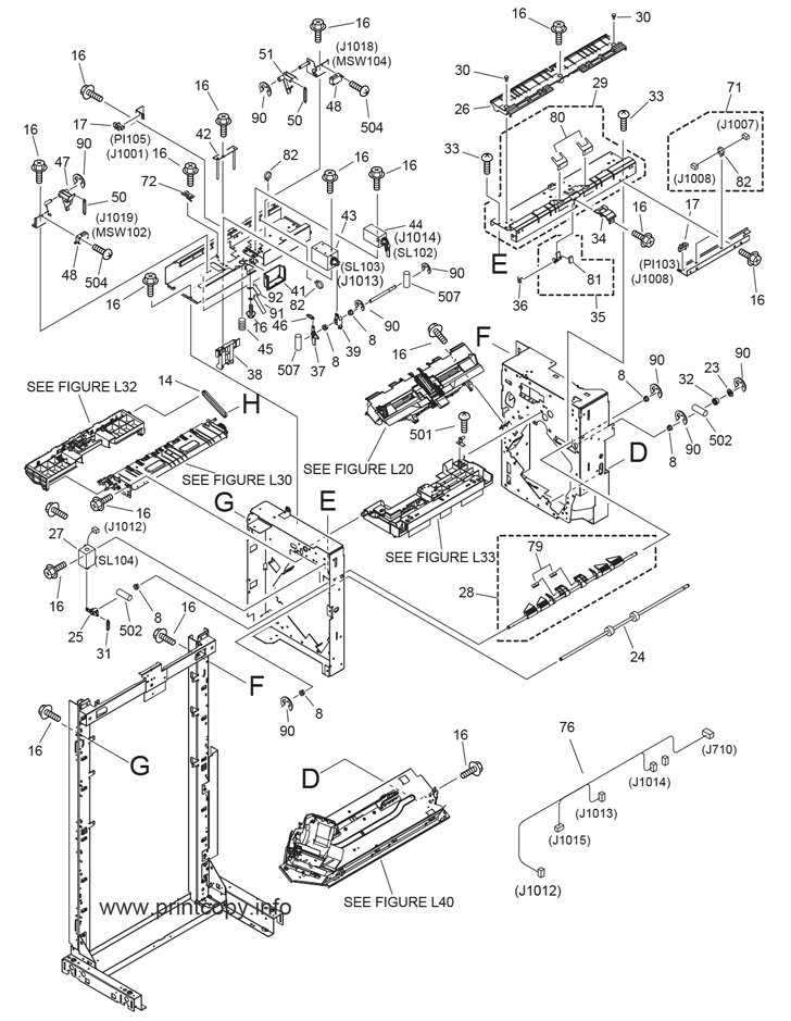 Parts Catalog > Canon > Finisher-Y1 > page 4