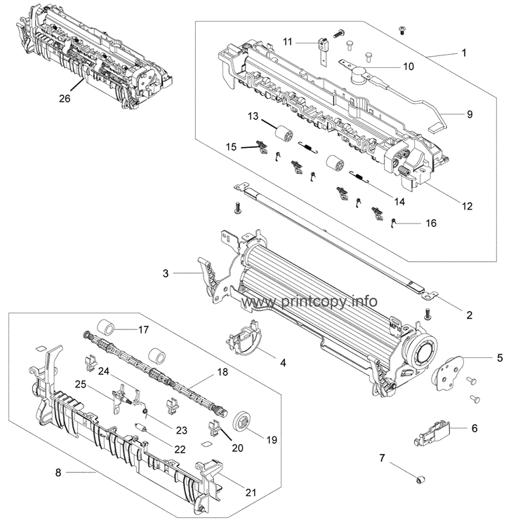 Parts Catalog > Xerox > B205 > page 11